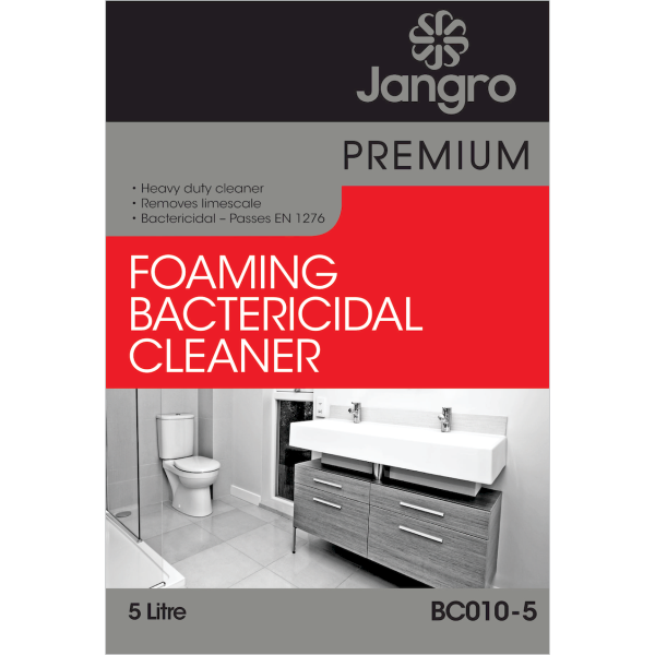 Jangro Premium Foaming Washroom Cleaner 5L BC009-5 – Maintenance Supply Co
