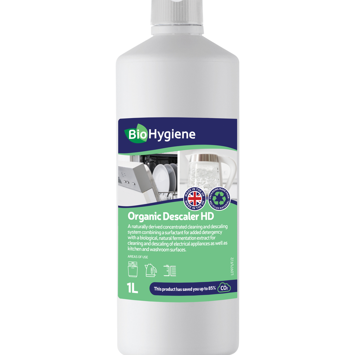 BioHygiene Organic Descaler HD 1L | Eco-Friendly Heavy Duty Limescale ...