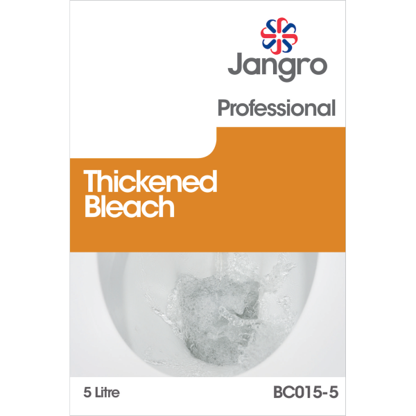 Jangro Thick Bleach 5L BC015-5 - 800-112-0002 – Maintenance Supply Co