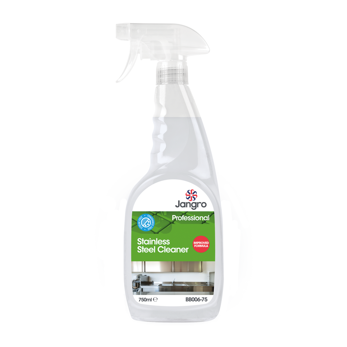 Jangro Stainless Steel Cleaner 750ml - BB006-75 | Professional Surface ...