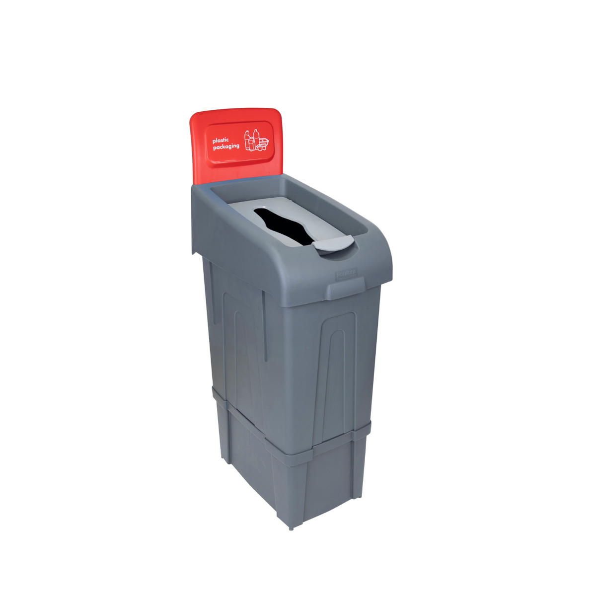 Procycle 80L Red Recycling Bin ROB105173RD | Bin, Lid & Back Panel Set ...