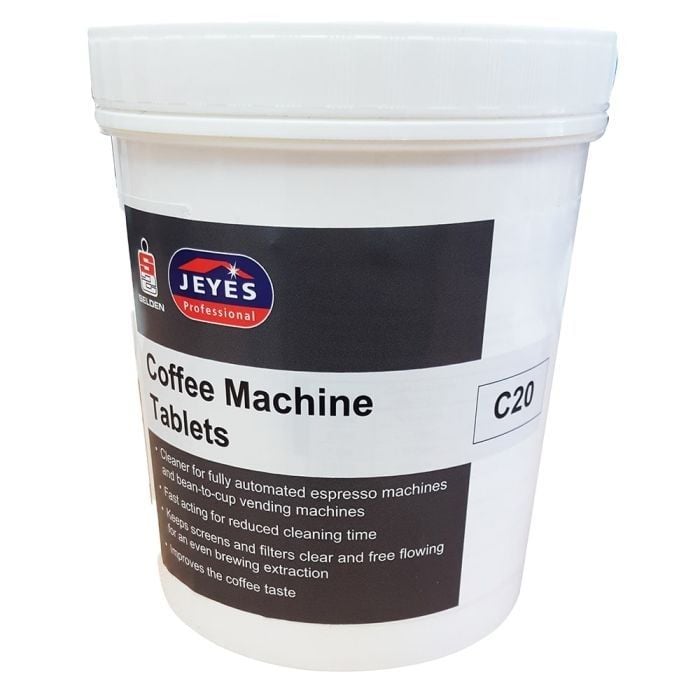 Jeyes C20 Coffee Machine Cleaning Tablets - 150 Pack | BB160 ...